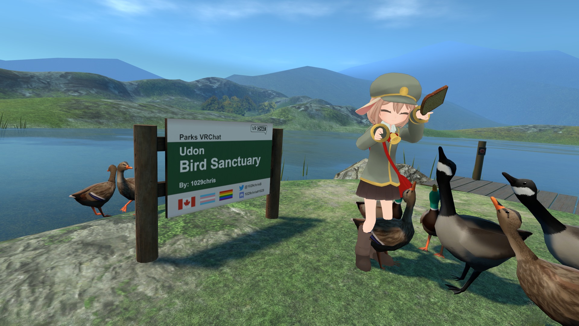 VRChatでカモに餌をあげよう！『Udon Bird Sanctuary』 | バーチャルライフマガジン