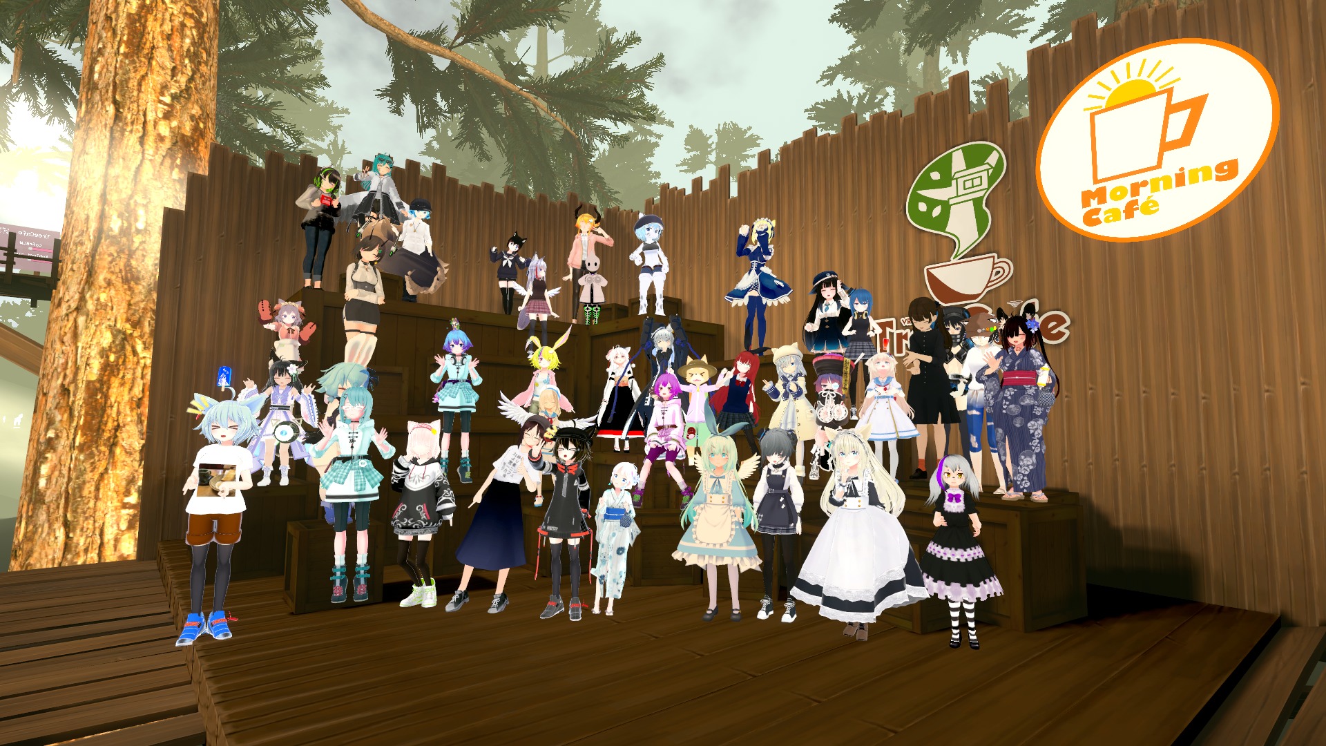 VRCモーニングカフェ会が2周年！！バーチャル朝カフェの魅力を今一度ご紹介！ | バーチャルライフマガジン