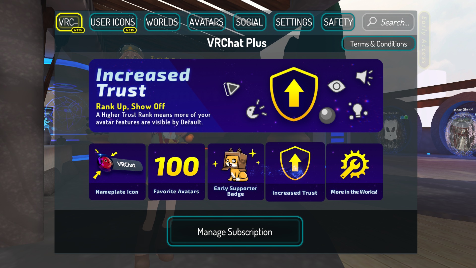 VRChatに新たな課金プラン登場。『VRChat Plus』を試してみたよ。 | バーチャルライフマガジン