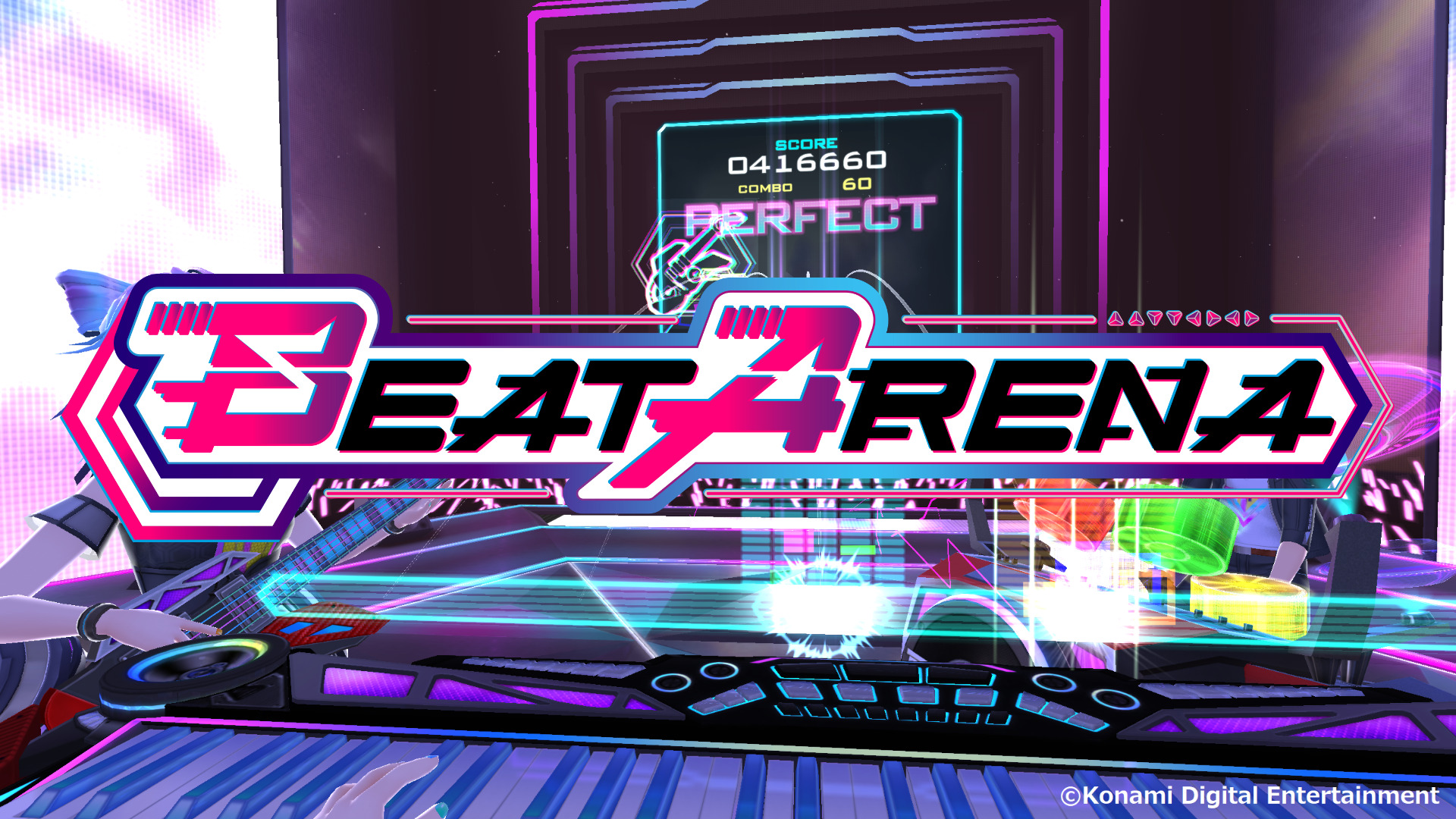 今度のコナミの音ゲーはVRだよ！『BEAT ARENA(ビートアリーナ)』Questプラットフォームにて発売 | バーチャルライフマガジン