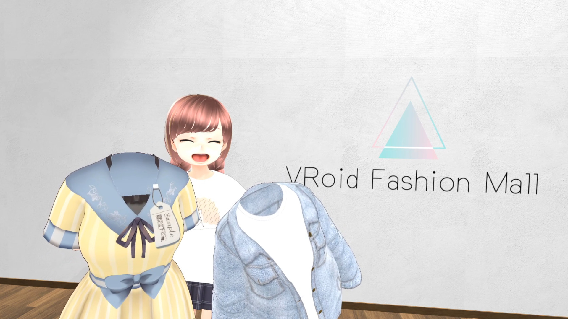 誰でもバーチャルアパレルを楽しめる世界に。『VRoid Fashion Mall』がVRChatで開催。 | バーチャルライフマガジン