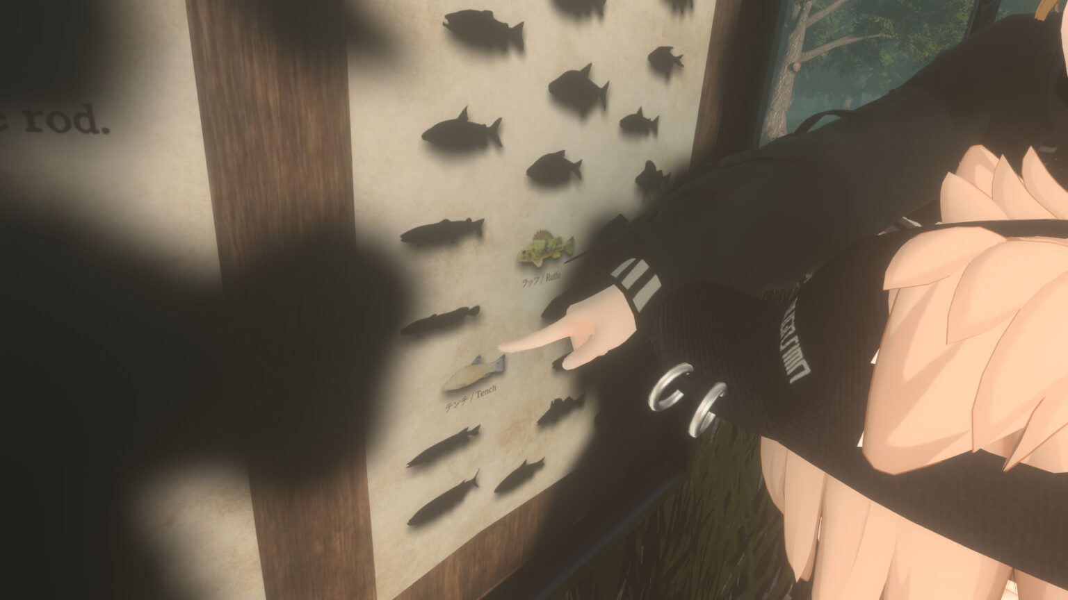 VRChatで本格フィッシング。魚を釣り上げて図鑑をコンプリートしよう。『kon Lake Fishing』 | バーチャルライフマガジン