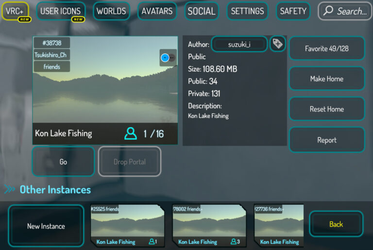 VRChatで本格フィッシング。魚を釣り上げて図鑑をコンプリートしよう。『kon Lake Fishing』 | バーチャルライフマガジン