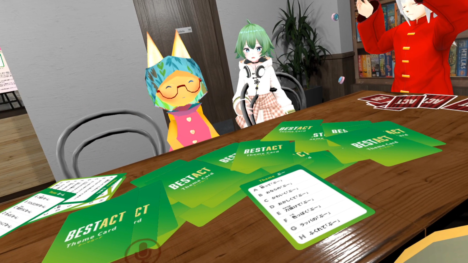ジェスチャーゲームだって遊べる。VRで再現されるボードゲームの魅力『JELLY JELLY CAFE』体験レポート | バーチャルライフマガジン