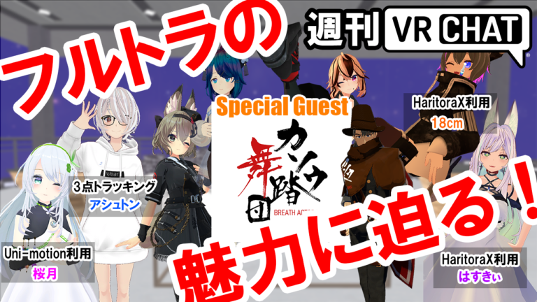 【週刊VRChat】「フルトラ」の魅力はアバターへの没入感にあり！ HaritoraX・Uni-motion・VIVE Tracker利用者に聞いてみた | バーチャルライフマガジン