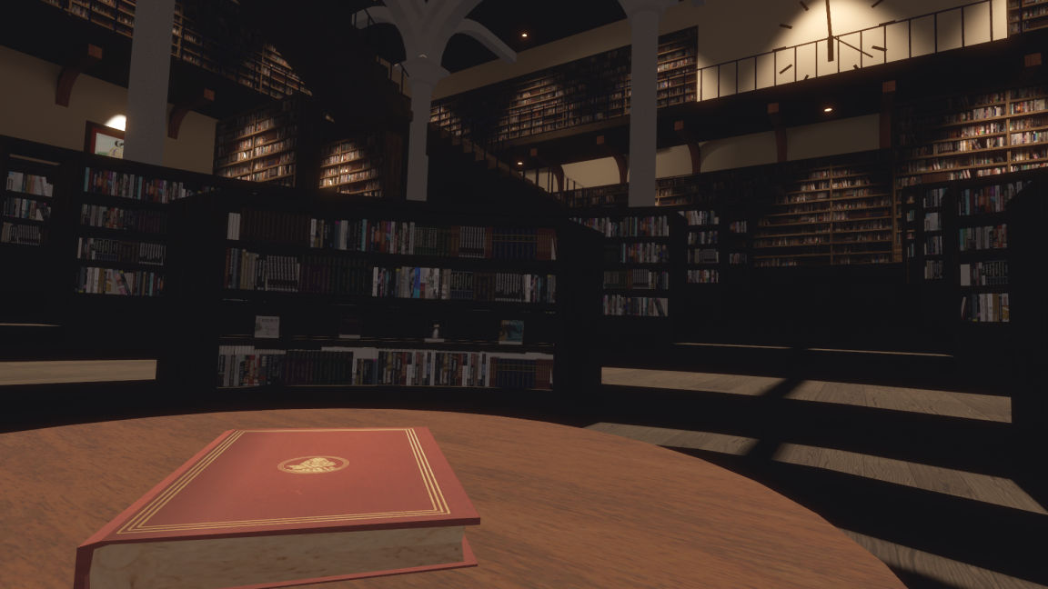 [VRChatワールド紹介]本棚並ぶ優雅な図書館『Q’s Library』 | バーチャルライフマガジン