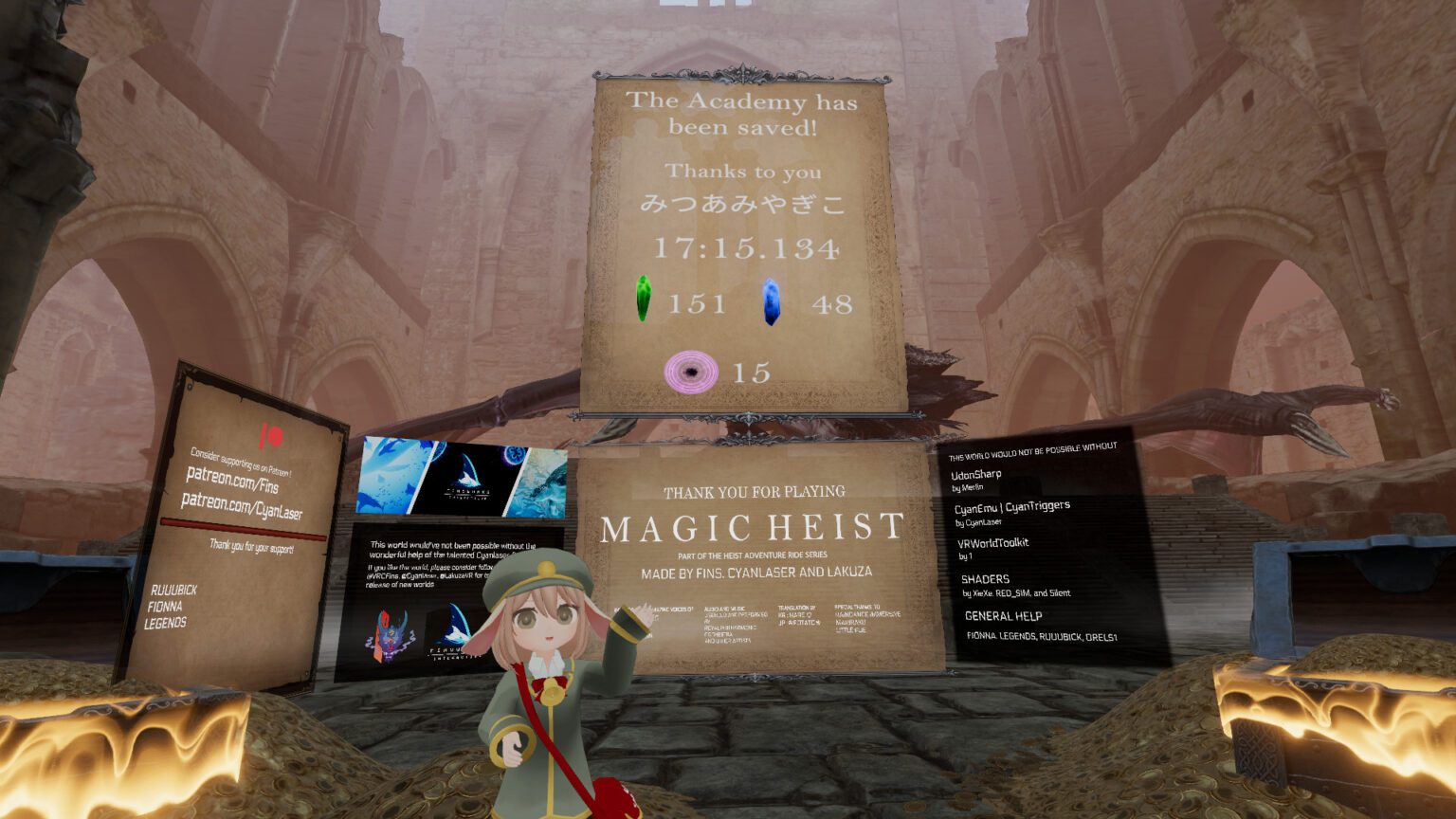 魔法の世界の幻想体験が楽しめる大型ライドアトラクション『Magic Heist』がVRChatに登場 | バーチャルライフマガジン