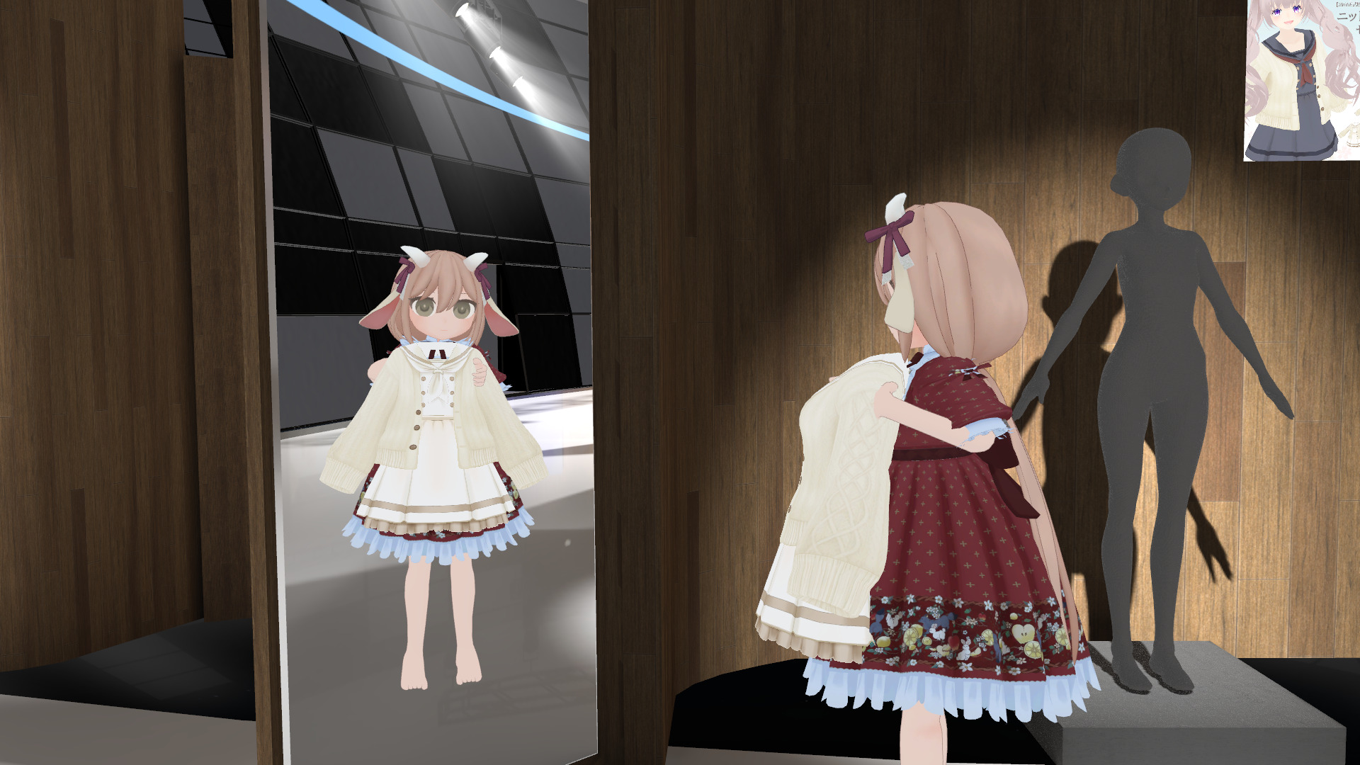 『Fashion Festa Connect』が開催！VRChatでVRoidファッションが試着できる展示会場が登場 | バーチャルライフマガジン