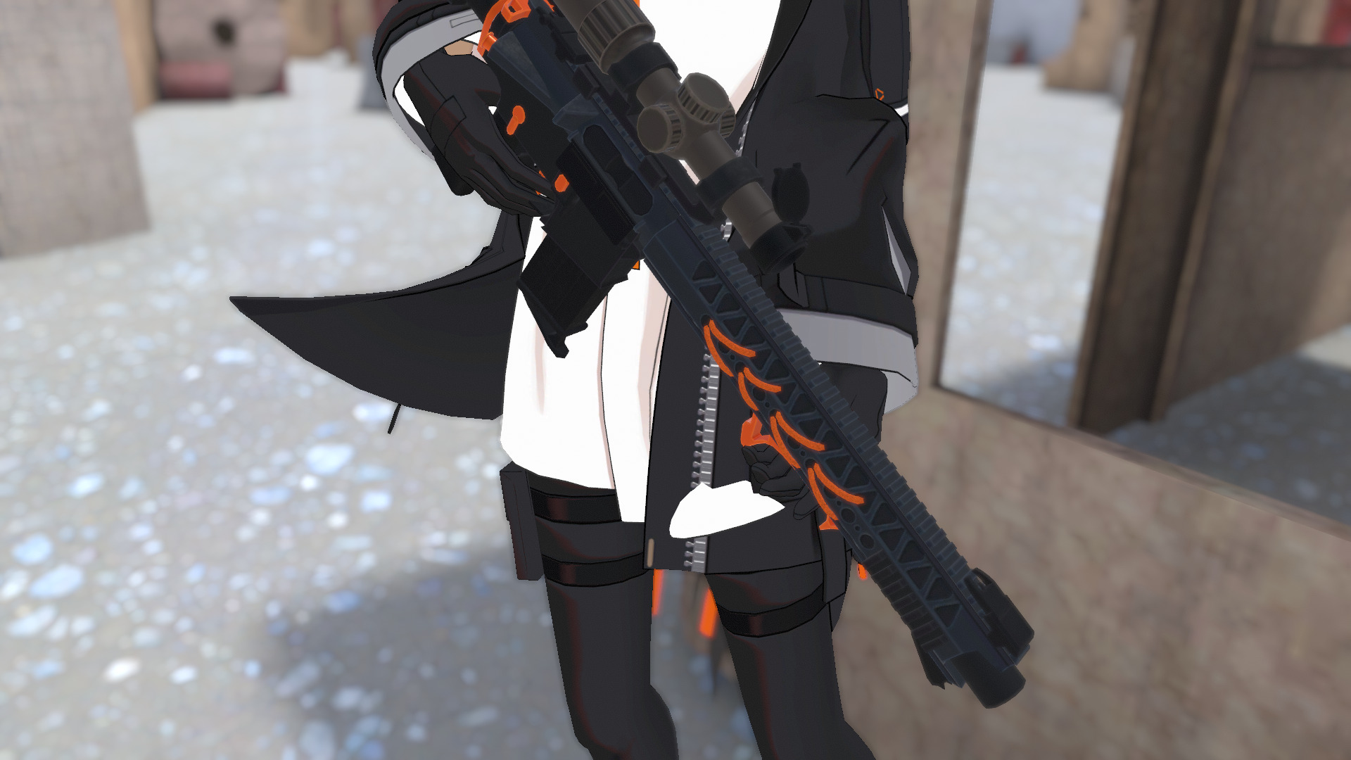 豪華初回特典も！moonshot第2弾、ミリタリー系VRChat向け3Dアバター『AR-15 blaze(ブレイズ)』 | バーチャルライフマガジン