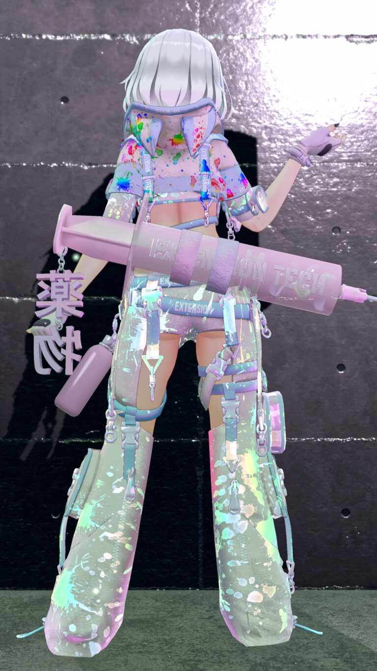 【衣装レビュー】VRアパレルブランド『EXTENSION CLOTHING』の最新作『YAMIKAWA HYPER TECH for ...