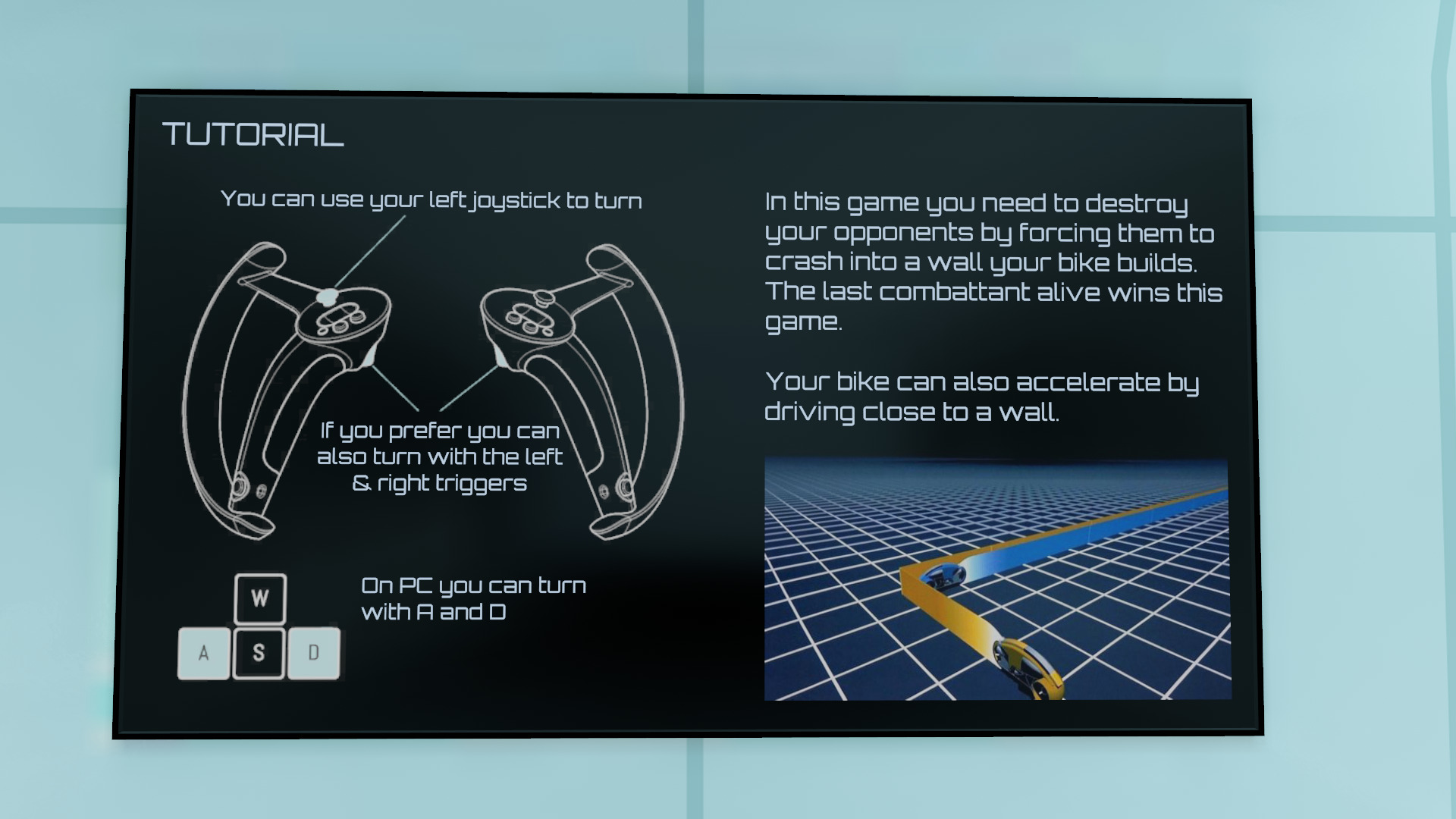 描いた軌道で相手を倒せ！VRスネークゲーム『Lightcycle arena』 | バーチャルライフマガジン