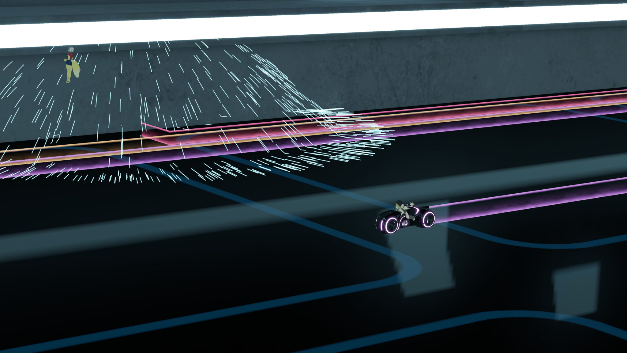 描いた軌道で相手を倒せ！VRスネークゲーム『Lightcycle arena』 | バーチャルライフマガジン