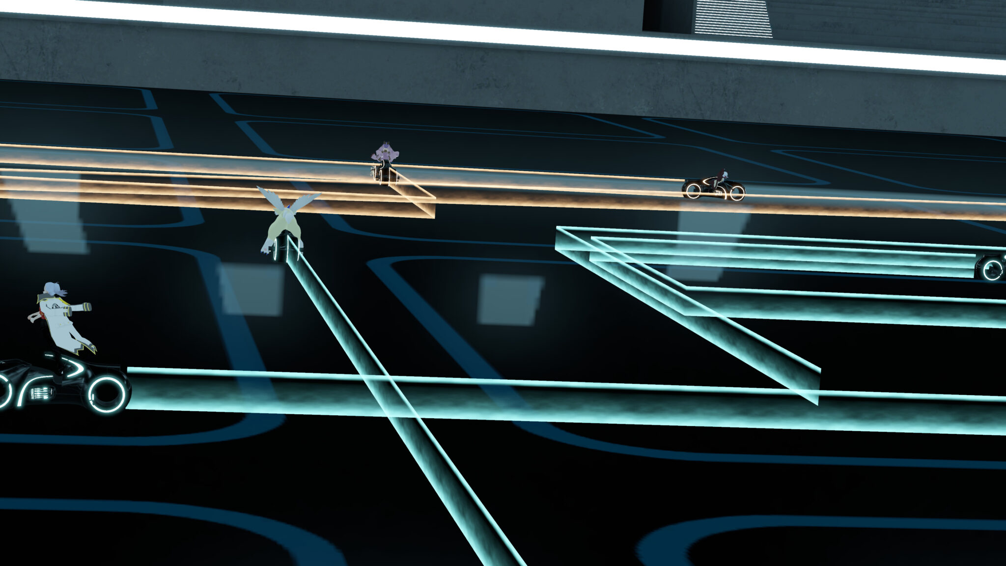 描いた軌道で相手を倒せ！VRスネークゲーム『Lightcycle arena』 | バーチャルライフマガジン