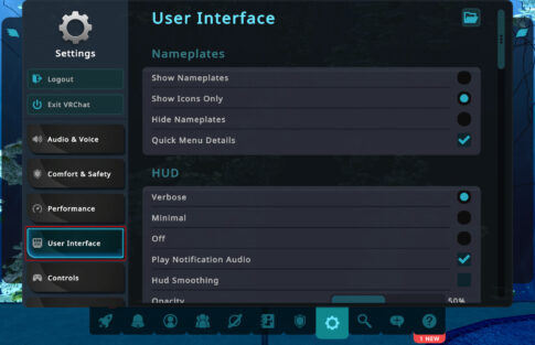 VRChatが『UI2.0』に！役立ちそうな変更点をご紹介！ | バーチャルライフマガジン