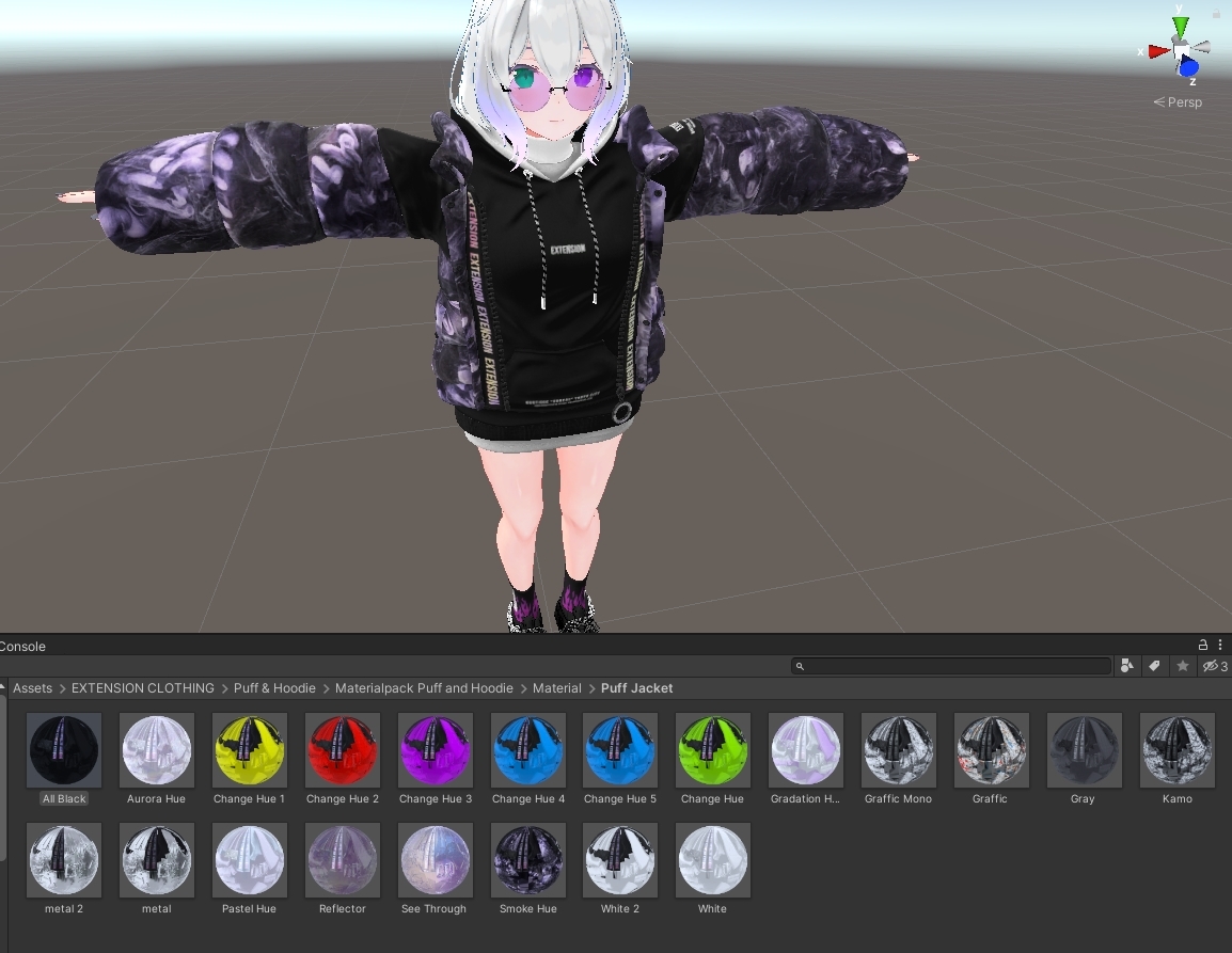 【VRChat対応衣装レビュー】2022年冬のトレンドはリアル系コーデ！ VRアパレルブランド『EXTENSION CLOTHING』の最新作 ...