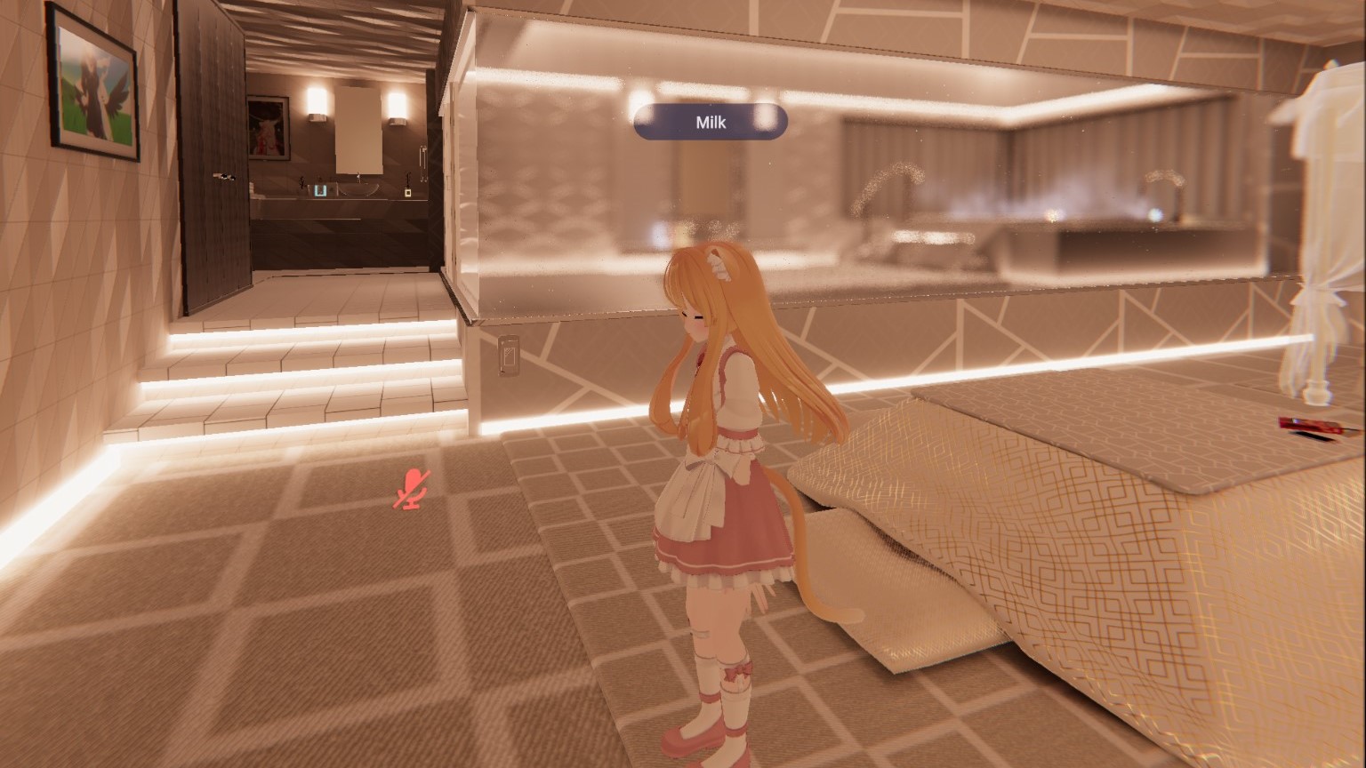 ミルクちゃんと思う存分触れ合おう！『Trance’s Hotel with NPC』がVRChatに登場！ | バーチャルライフマガジン