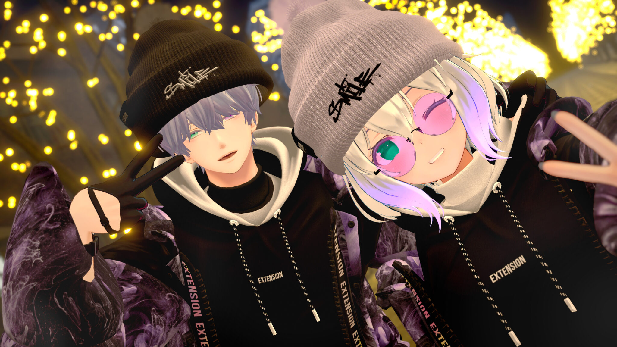 【VRChat対応衣装レビュー】2022年冬のトレンドはリアル系コーデ！ VRアパレルブランド『EXTENSION CLOTHING』の最新作 ...