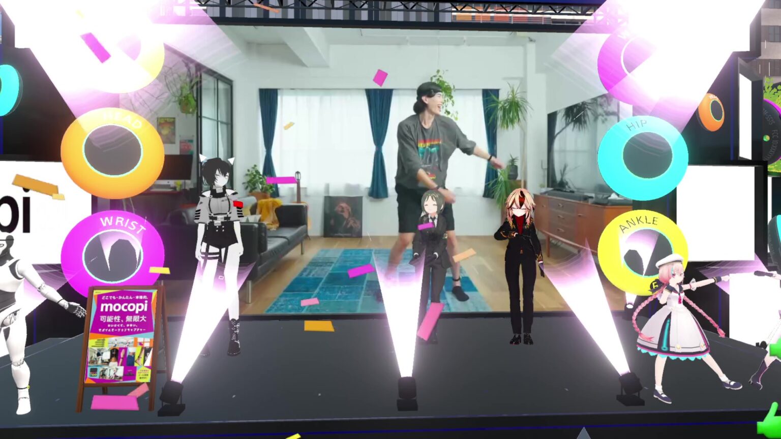 mocopi×カソウ舞踏団 VRChatで踊ってみたイベントレポート | バーチャルライフマガジン