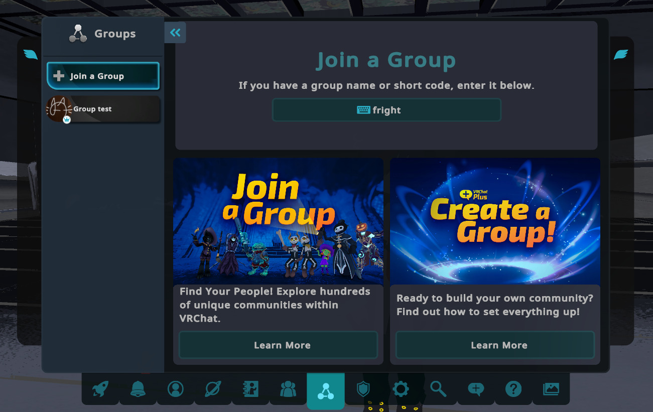 VRChatに「グループ」機能の追加！まずはWebとオープンベータで。 | バーチャルライフマガジン