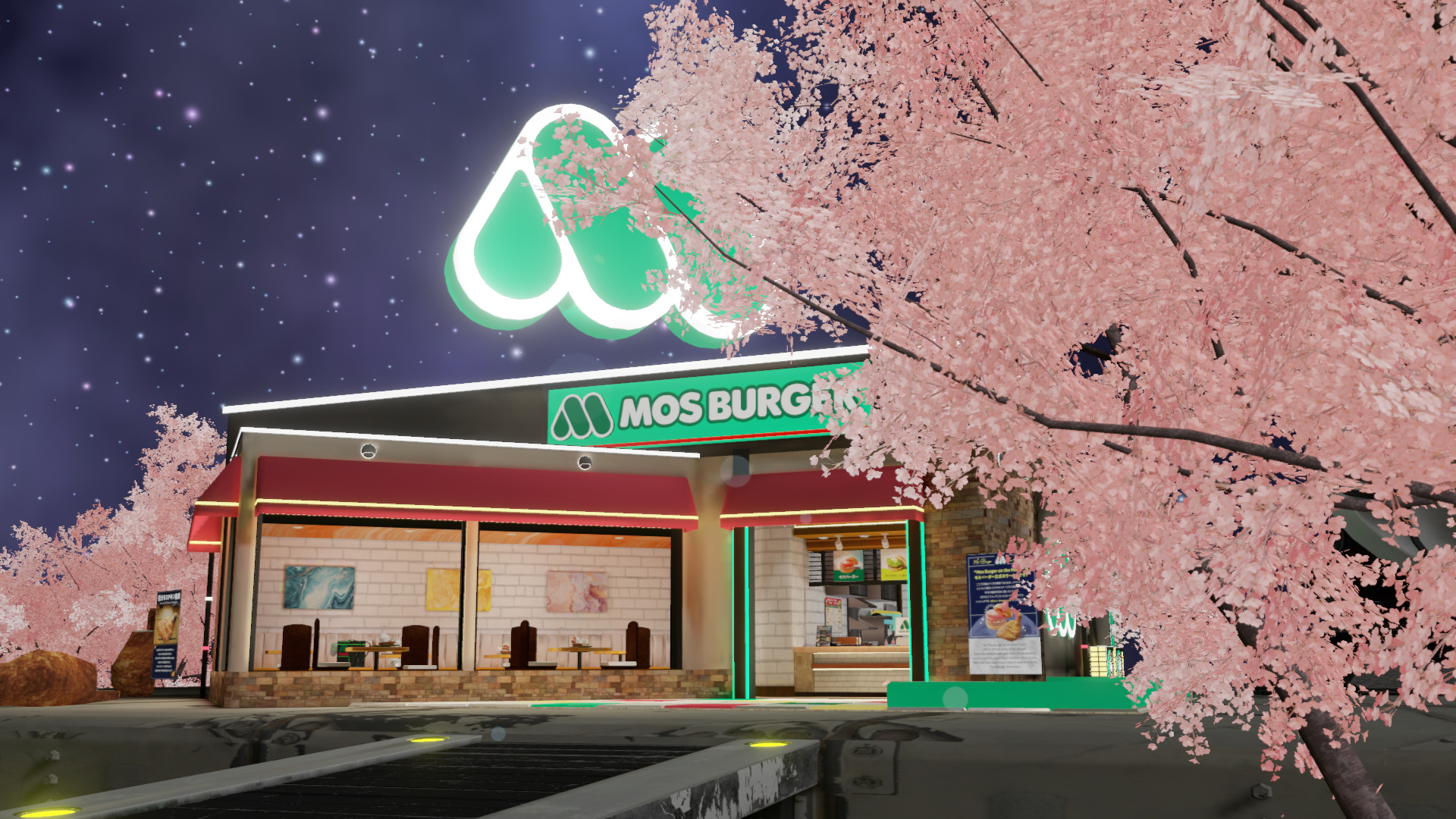MOS BURGER ON THE MOON、春のリニューアルオープン！【モスバーガー公式VRChatワールド】 | バーチャルライフマガジン