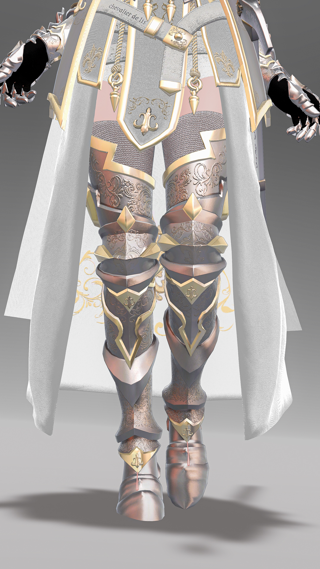 【VRChat対応衣装レビュー】超人気ブランドが“本気”で作った武器と鎧！『白百合の騎士』『黒百合の騎士』は着るだけで物語が始まるハイ ...