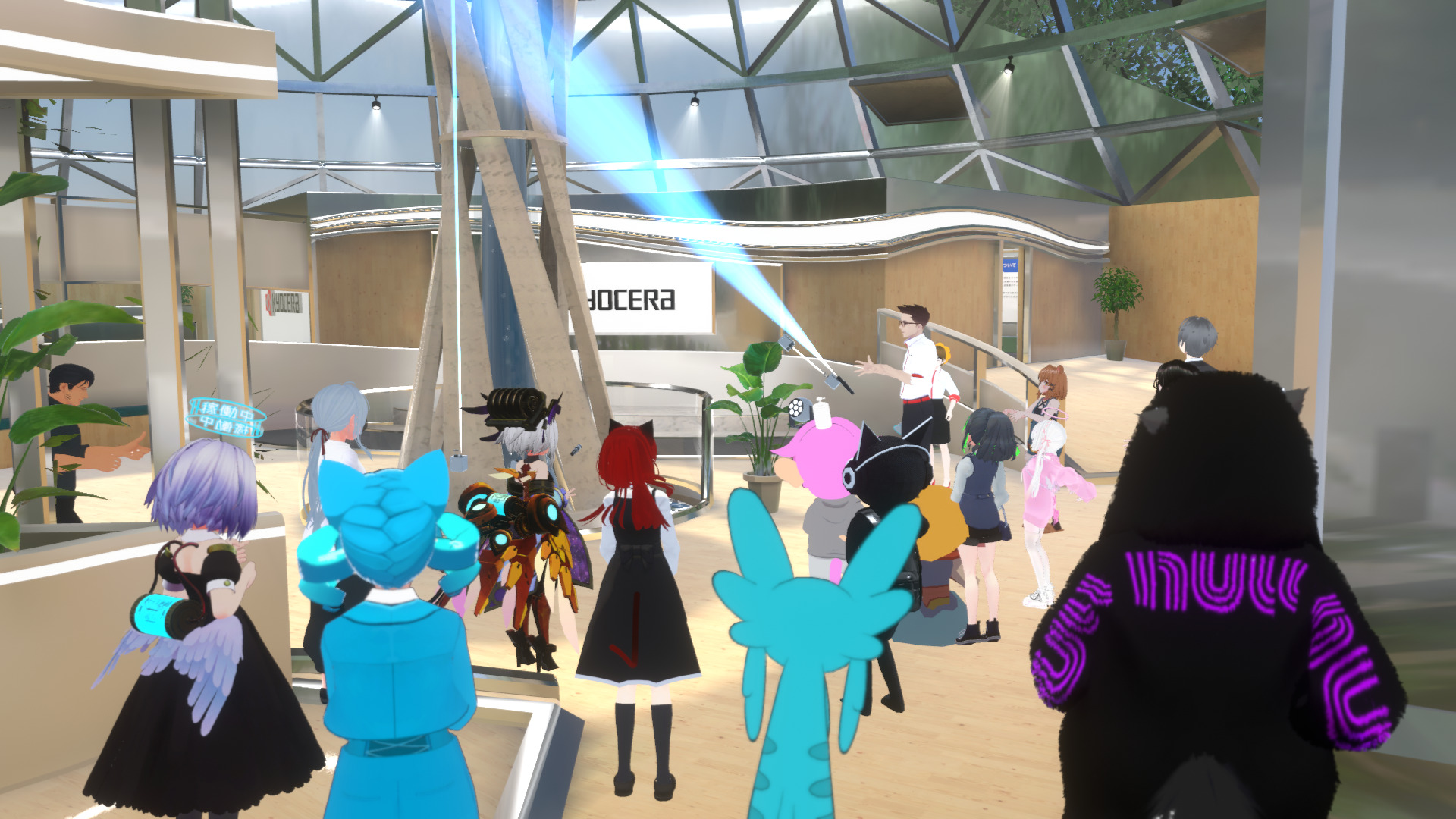 京セラの次世代レーザー技術が描く未来の世界を、一足先にメタバースで体験！「Kyocera Laser World」 | バーチャルライフマガジン