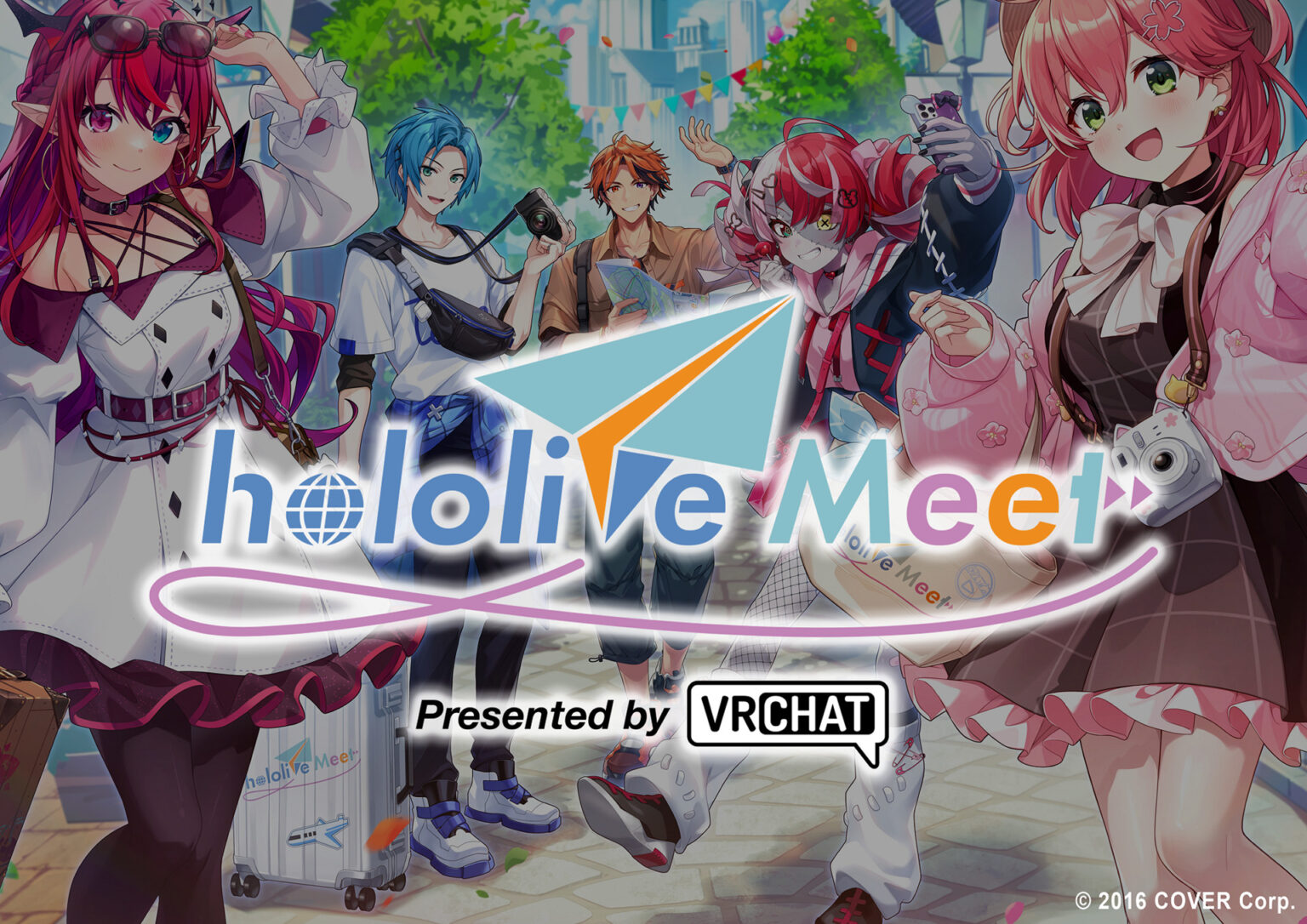 VTuber事務所「ホロライブプロダクション」、グローバルイベント企画『hololive Meet』プロジェクトへの、VRChat社による ...
