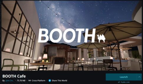VRChat×BOOTHコラボ第2弾！アバターの試着が気軽にできる『BOOTH Cafe』が凄い！ | バーチャルライフマガジン