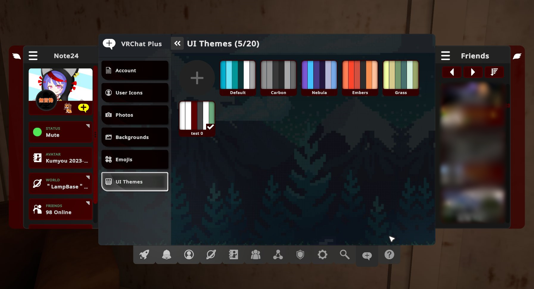 【VRChat 2023.3.2】VRChat＋向けの「UIの色がカスタマイズできる機能」などが登場！そして、日本語一部対応も ...