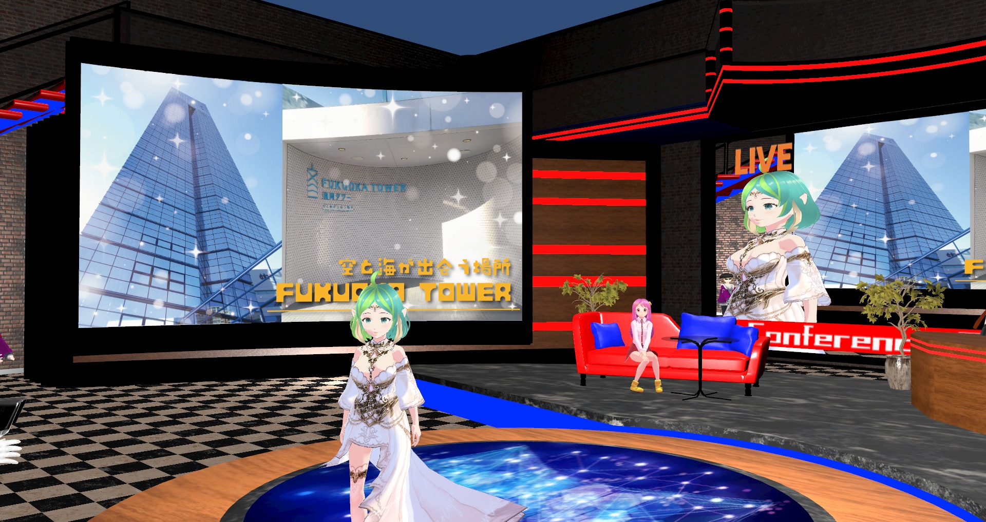 10月1日は展望の日！ご当地VTuberたちによる全国のタワー紹介イベントが行われました！【clusterイベントレポート】 | バーチャルライフマガジン