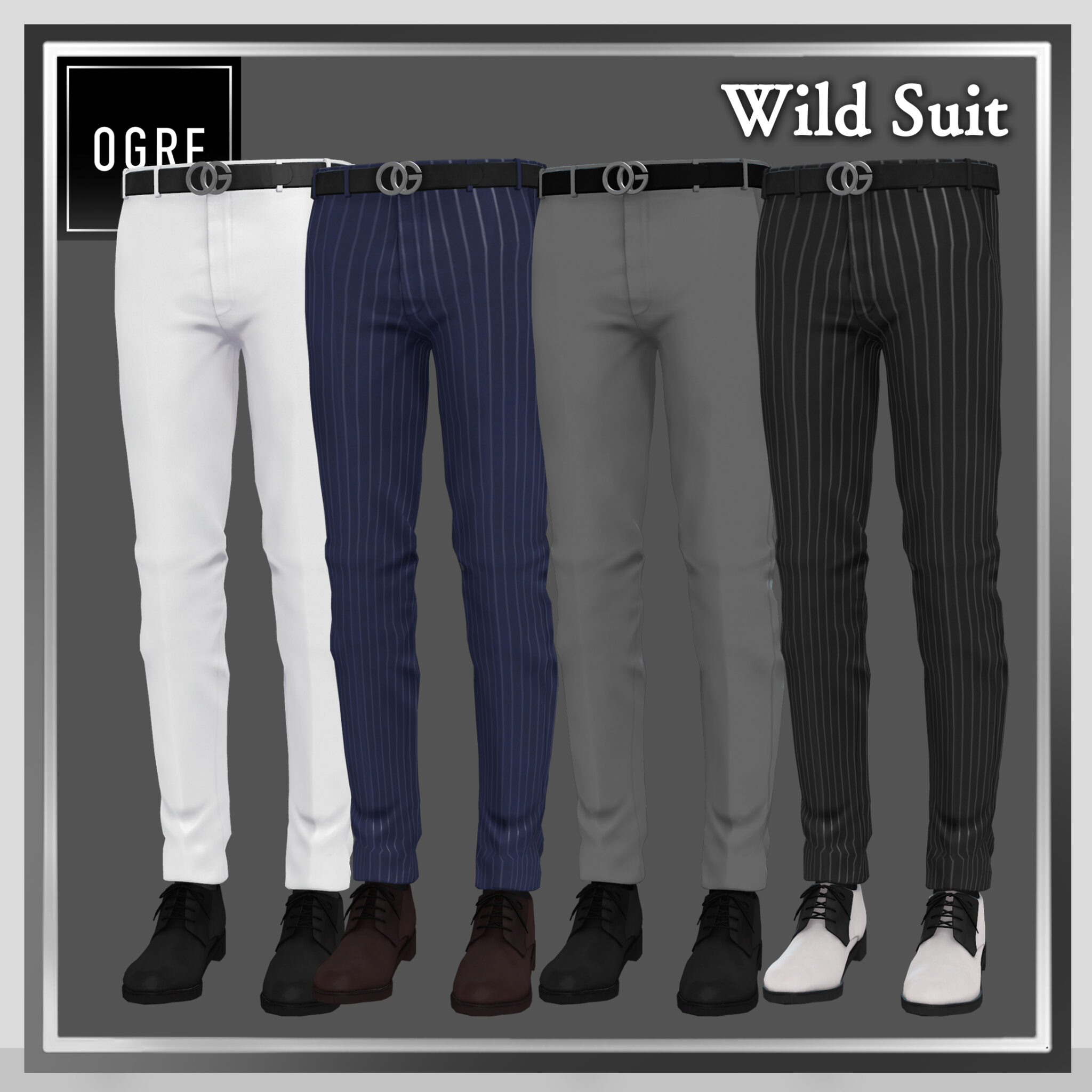 【VRChat対応衣装レビュー】この冬、男を上げる一着。OGREの原点・メンズスーツ『Wild Suit』の色気がすごい【PR ...