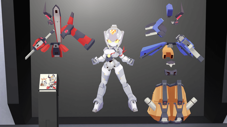 VRChatでメカカスタマイズ！アバターにメカパーツを取り付けて遊べる「CUSTOM LAB-カスタムラボ-」を紹介します！【VRChatワールド紹介】 | バーチャルライフマガジン