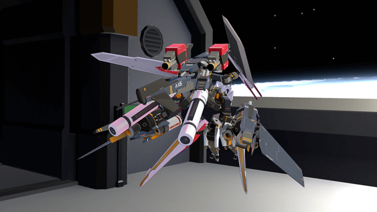 VRChatでメカカスタマイズ！アバターにメカパーツを取り付けて遊べる「CUSTOM LAB-カスタムラボ-」を紹介します！【VRChatワールド紹介】 | バーチャルライフマガジン