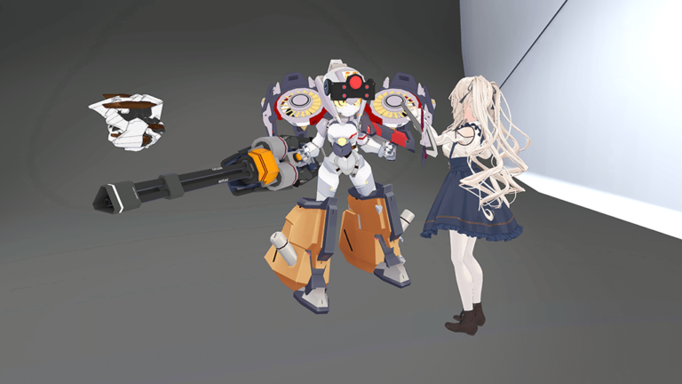 VRChatでメカカスタマイズ！アバターにメカパーツを取り付けて遊べる「CUSTOM LAB-カスタムラボ-」を紹介します！【VRChatワールド紹介】 | バーチャルライフマガジン