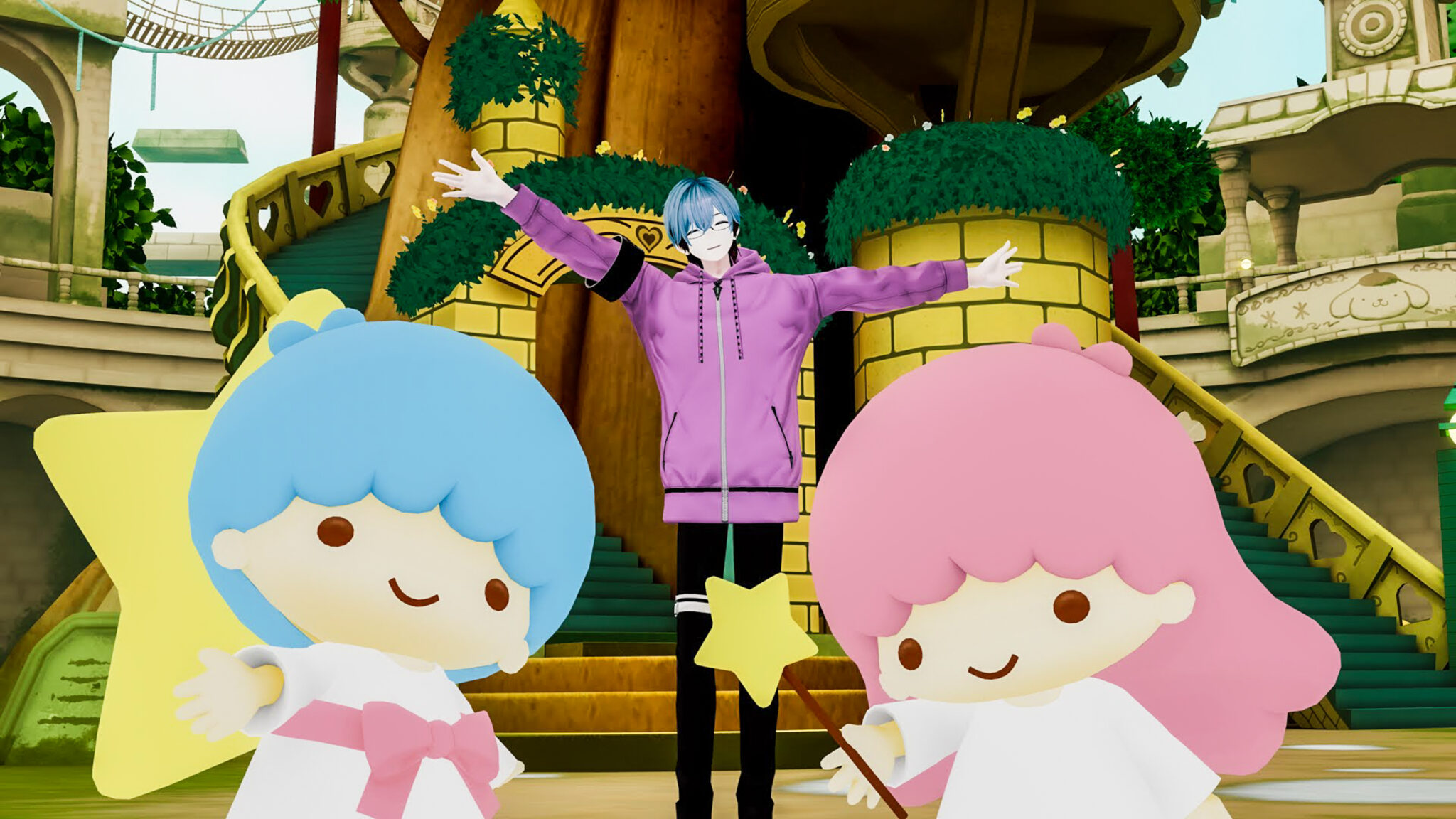 【サンリオVfes 2024】キティやシナモンと『VRChat』で握手！ 推しとグリーティングイベントで出会う攻略方法。『サンリオVfes』に隠された真のメインイベントを楽しもう！【2023年 ...