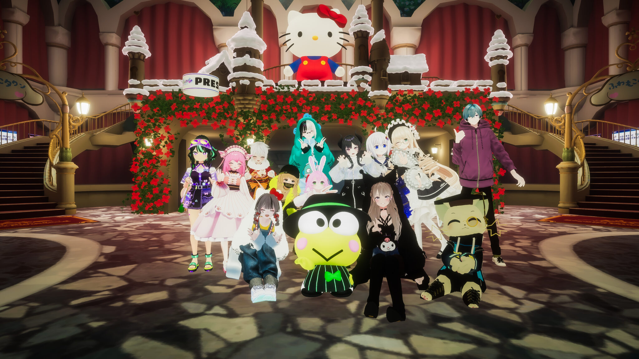 【サンリオVfes 2024】キティやシナモンと『VRChat』で握手！ 推しとグリーティングイベントで出会う攻略方法。『サンリオVfes』に隠された真のメインイベントを楽しもう！【2023年 ...