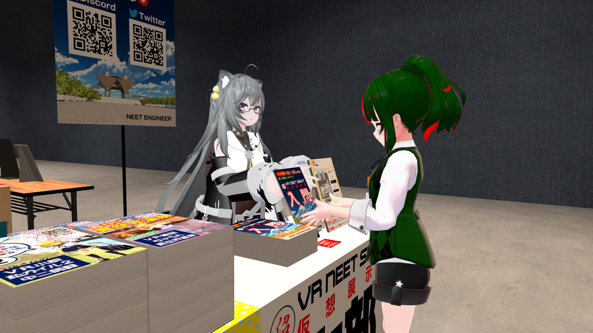 VRSNS・Vtuberをモチーフとした様々なアマチュア作品が出展！3/31(日)に名古屋市で同人イベント『Vライフ/N!』が開催されます！ | バーチャルライフマガジン