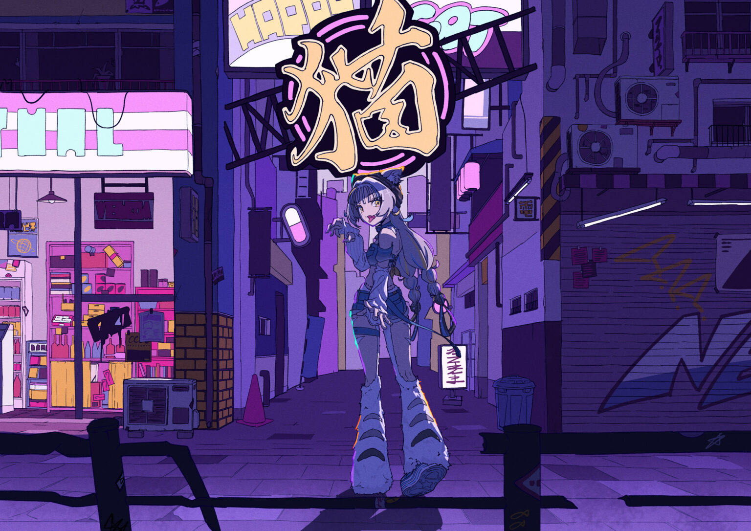 TBSテレビ主催のメタバース音楽フェス「META=KNOT 2024 in AKASAKA BLITZ」にてバーチャルシンガー“猫 The ...