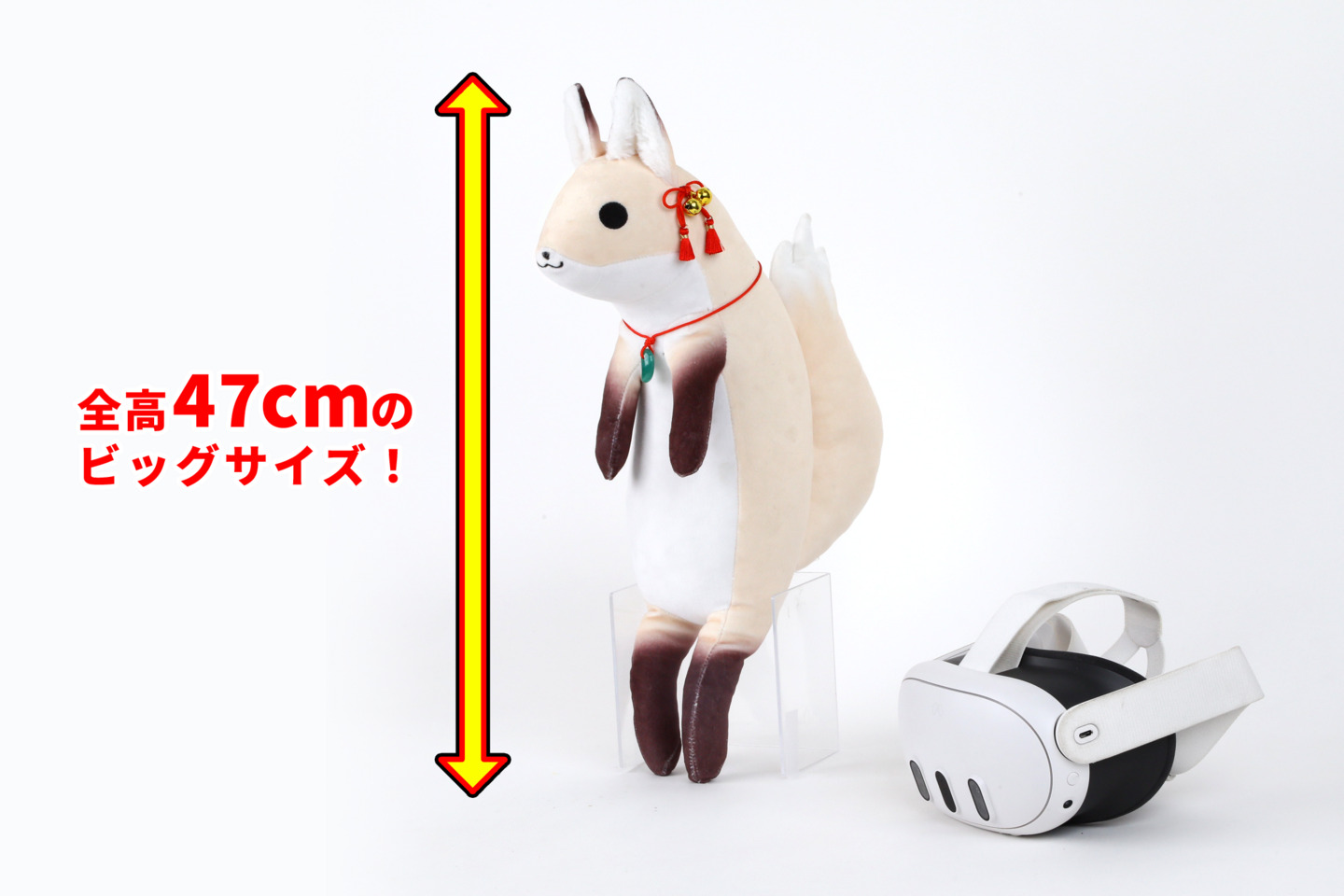 メタバースキャラクターグッズブランド「フレンドぷらっしゅ」にて「キツネツキ式狐Akyo」「むぎわら帽子の狐Akyo」がぬいぐるみ化決定、予約開始 | バーチャルライフマガジン