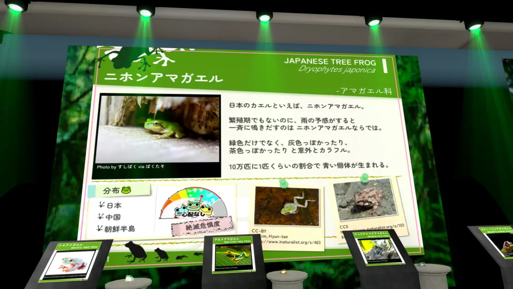 100種類以上のカエルが展示されている『Virtual Frog Museum Keronmo』で出会った好きなカエルを発表します ...