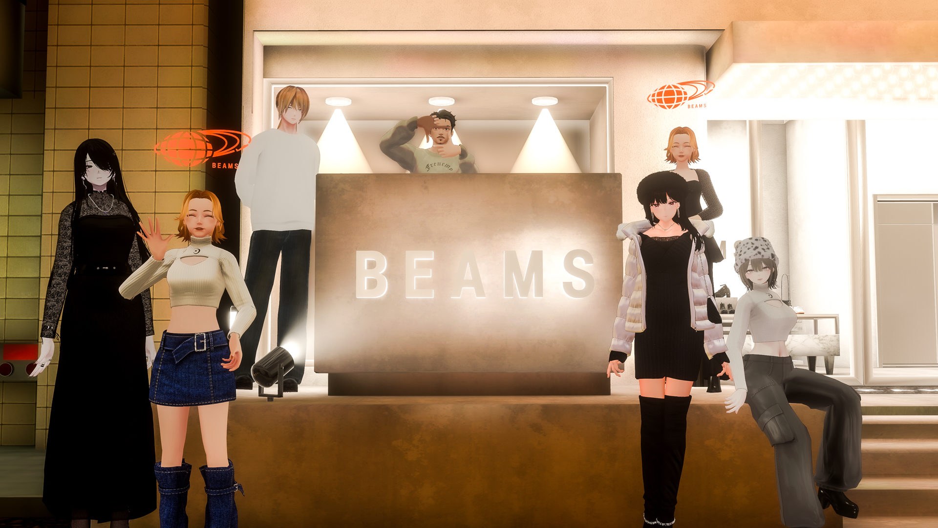 “誰もが日常を過ごす”ワールドを『BEAMS』がプロデュース！ フレンドとのおしゃべりに、撮影に、最新のバーチャルファッションまで楽しめる ...