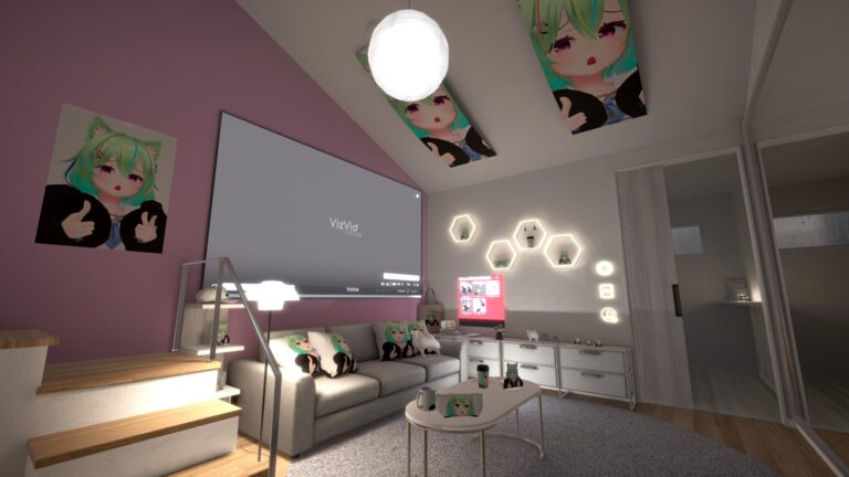 VRChat×BOOTHコラボ第3弾！今度はお部屋だ！撮った写真でグッズを彩ったり、モーションをその場で試したりできる『BOOTH Room ...