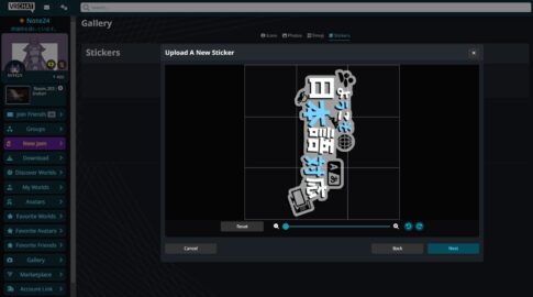 【VRChat 2024.3.3】ワールドに貼れるステッカー・デスクトップや飛行モードでも縦向き撮影ができるように！など新しい機能が盛り ...