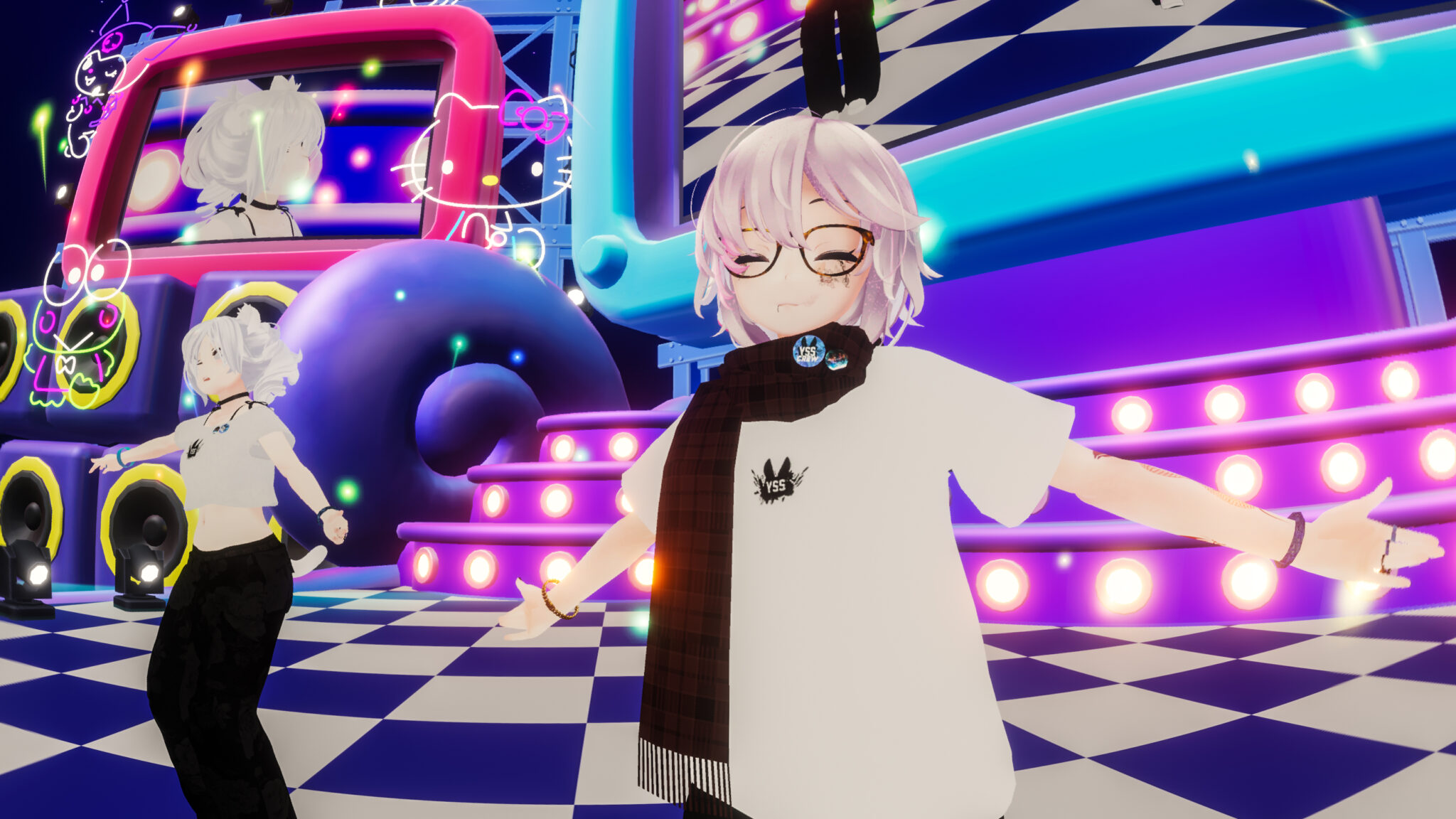 【サンリオVfes 2025】初日からフルスロットルの盛り上がり！ 『AMOKA』、『YSS』、『夕月ティア』の熱唱と臨場感あふれる演出で観客を魅了したパフォーマンスDAY1をレポート ...