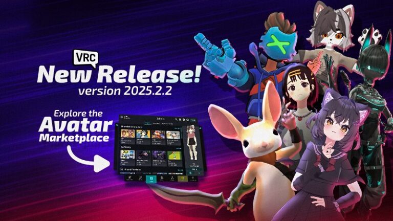 【VRChat 2025.2.2】VRChat内でアバターが買える「アバターマーケットプレイス」リリース！【VRChatアップデート情報 ...