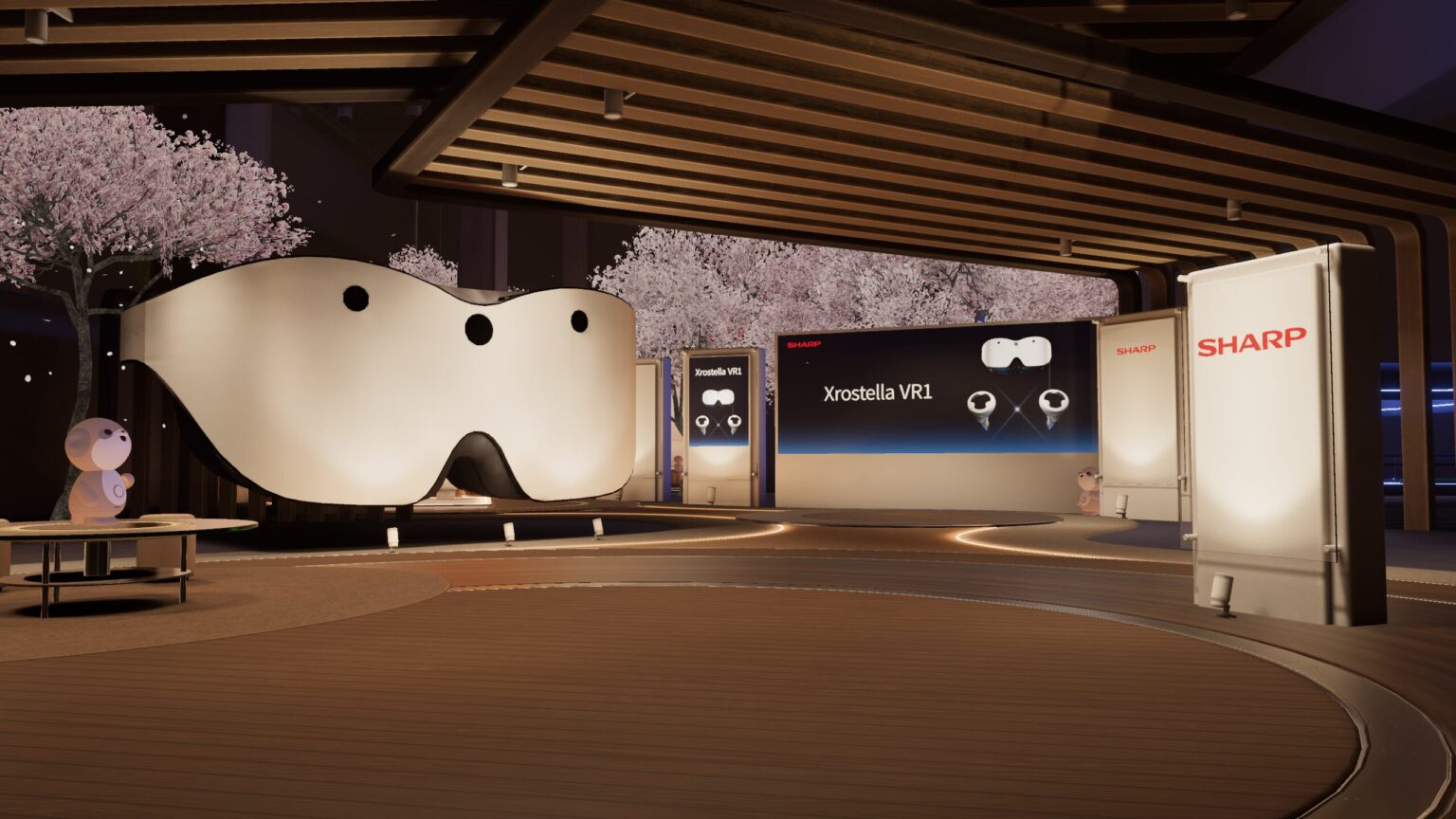 SHARPのVR機器「Xrostella VR1」のクラウドファンディング開始！ワールドもVRChatに登場！ | バーチャルライフマガジン
